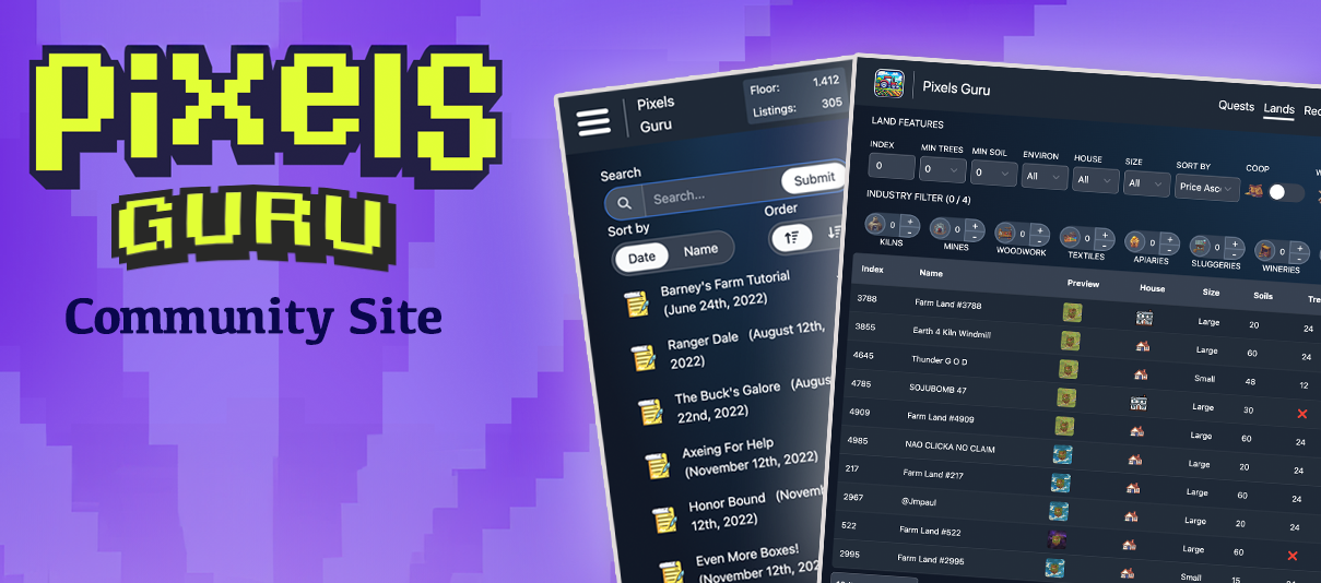 Pixels Guru - Your Ultimate Guide to the Pixels Online Farming Game